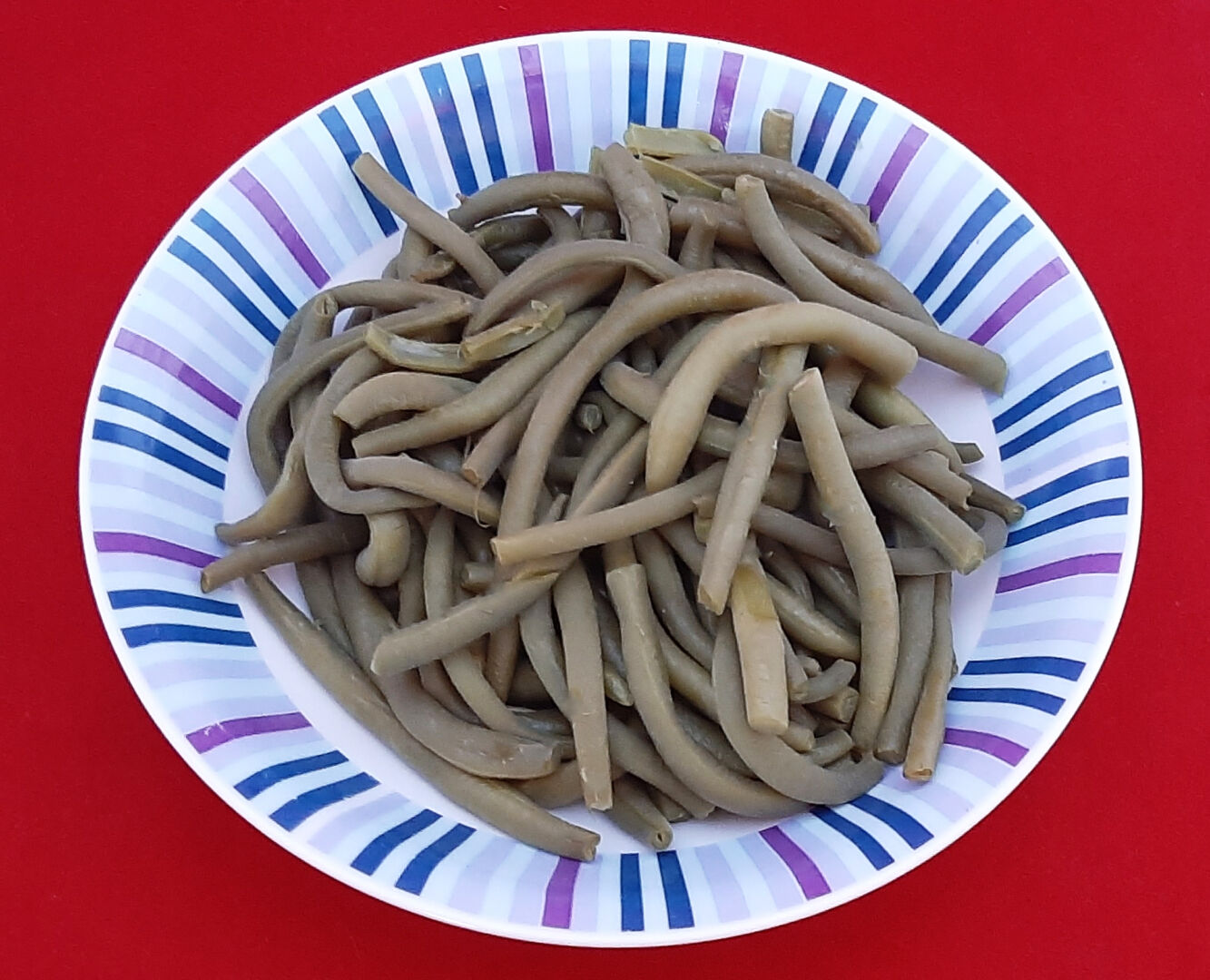 Cuisson haricots verts frais à la vapeur. Recette en peu de temps